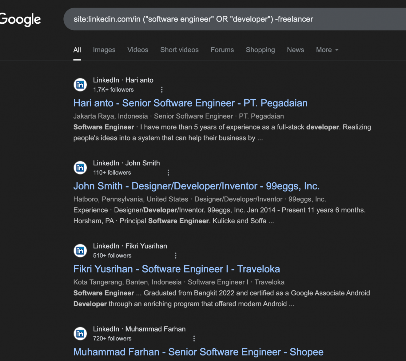 LinkedIn X-ray Search: Full Guide & Search Operators (2025 Update ...