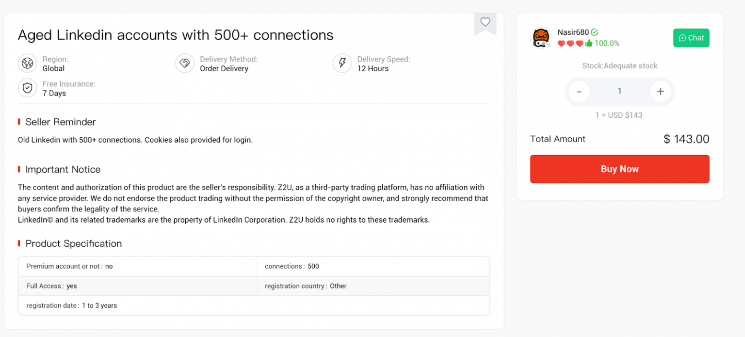 Buy LinkedIn Accounts: Risks, Rewards, and Smart Alternatives in 2025 ...