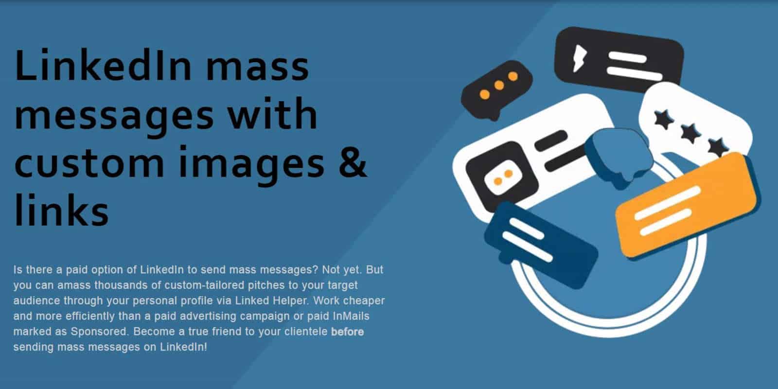 Mass messages on LinkedIn: Automate mass messages & invites Mass messages on LinkedIn: Automate mass messages & invites