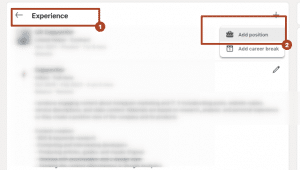 How to add a promotion on LinkedIn profile with examples