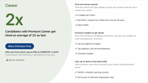 LinkedIn Pricing: detailed comparison of all premium plans