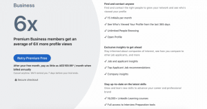 LinkedIn Pricing: detailed comparison of all premium plans