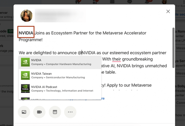 How to Tag Someone on LinkedIn Posts and Comments?