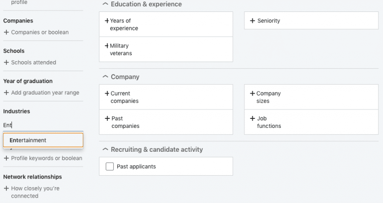 LinkedIn industry list: guide for campaigns and automation