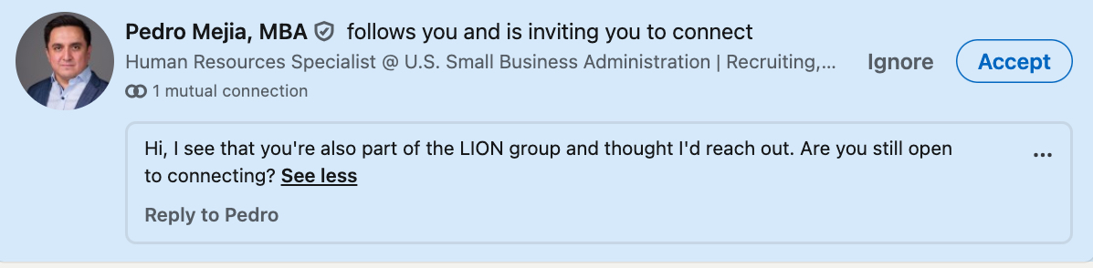 What is a LinkedIn Open Networker (LION)? Pros and Cons