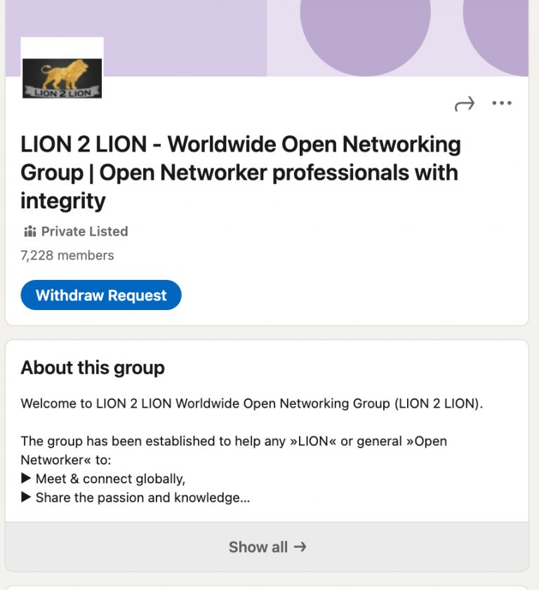 What is a LinkedIn Open Networker (LION)? Pros and Cons