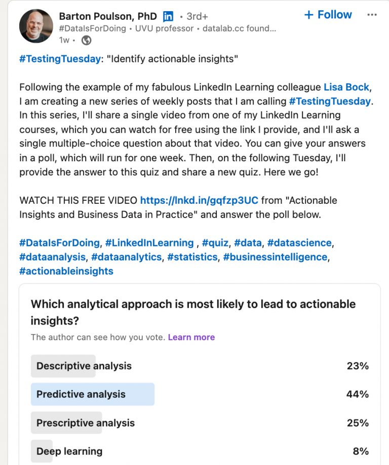 LinkedIn Polls for Lead Generation and Engagement + Examples