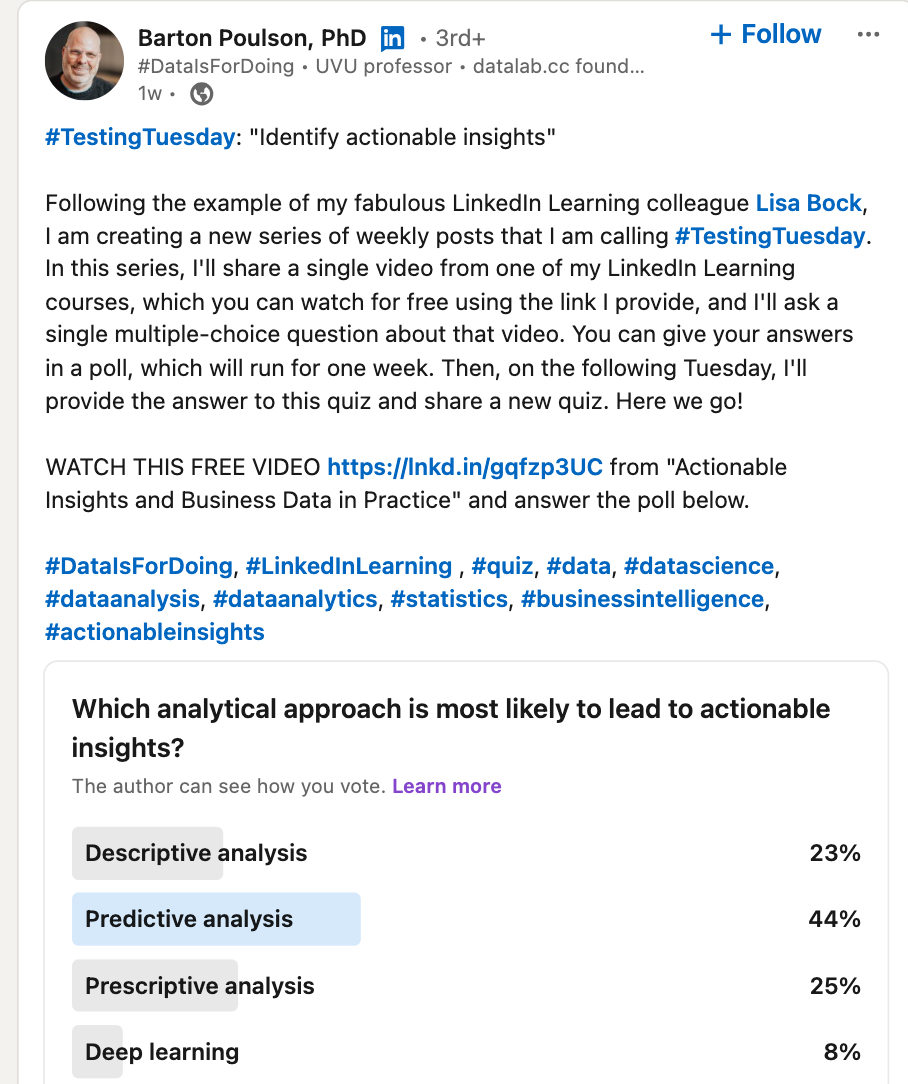 LinkedIn Polls for Lead Generation and Engagement + Examples