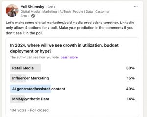 LinkedIn Polls for Lead Generation and Engagement + Examples