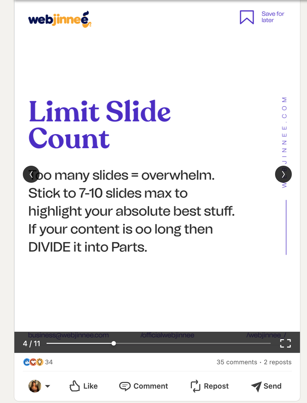 How to Create a LinkedIn Carousel Post + Examples and Ads