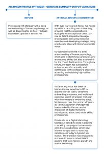 LinkedIn AI tools for Profile, Messaging and Job Listings