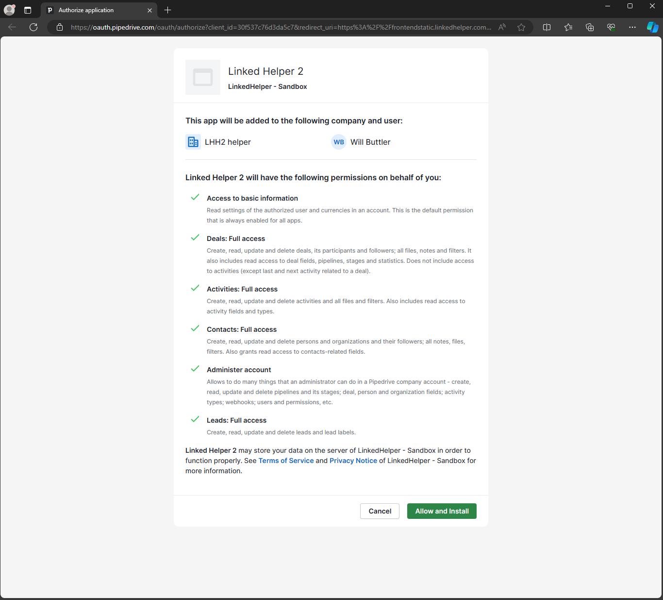 Simple LinkedIn Integration with your CRM via Linked Helper