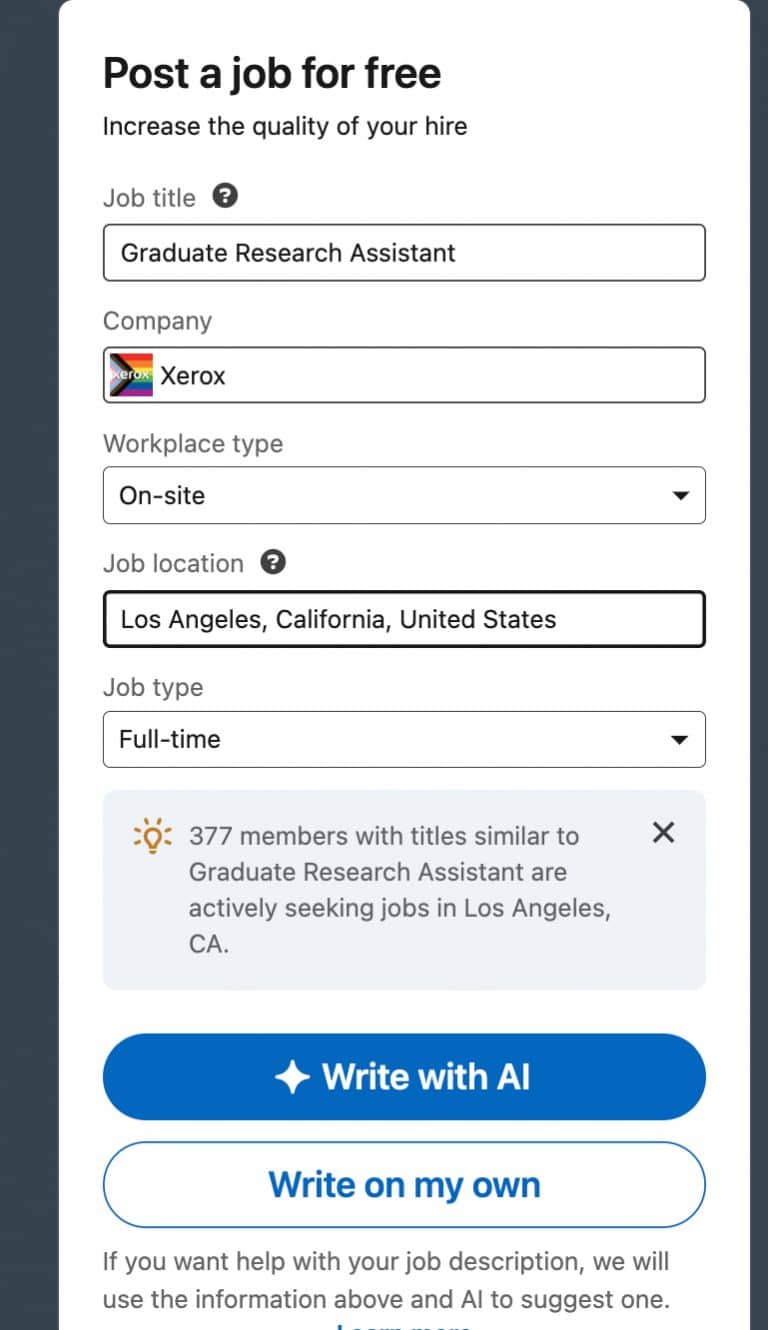 LinkedIn AI tools for Profile, Messaging and Job Listings