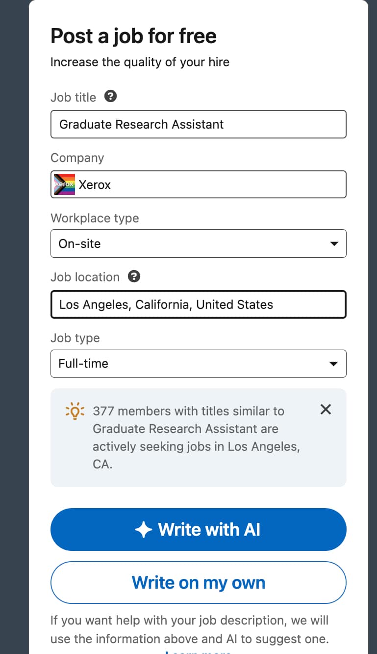 LinkedIn AI tools for Profile, Messaging and Job Listings
