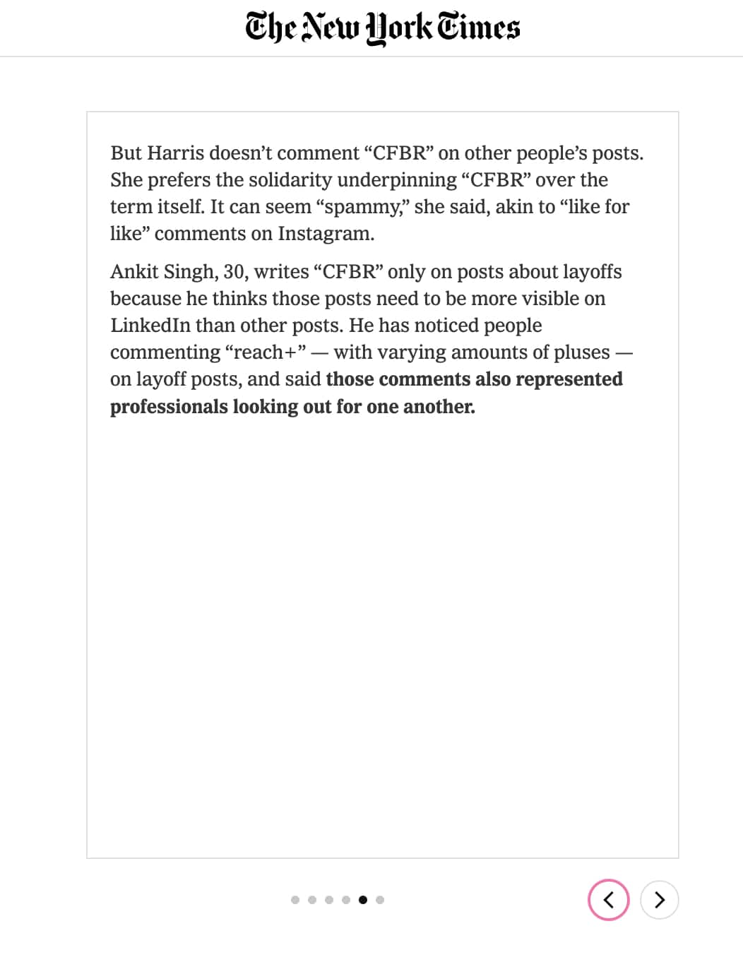 What is CFBR on LinkedIn? Commenting for Better Reach Meaning