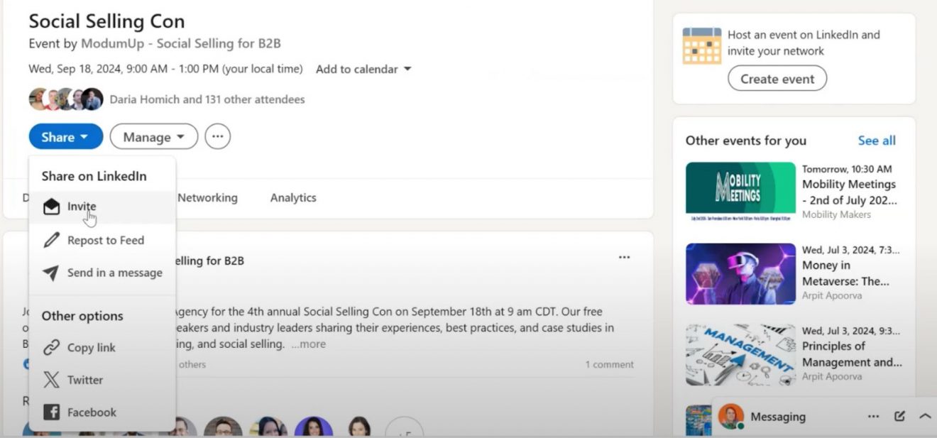 LinkedIn Live: Plan, promote, present an event from ModumUp