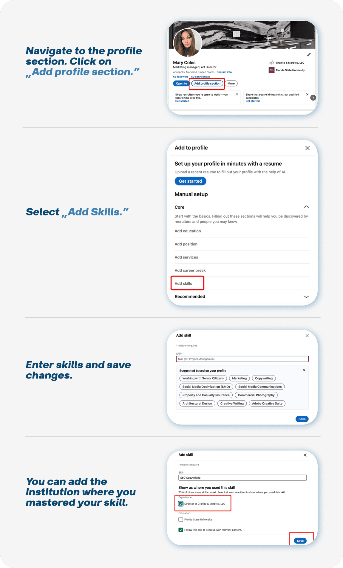 LinkedIn Skills: Top Skills to Add to Your Profile [+Examples]