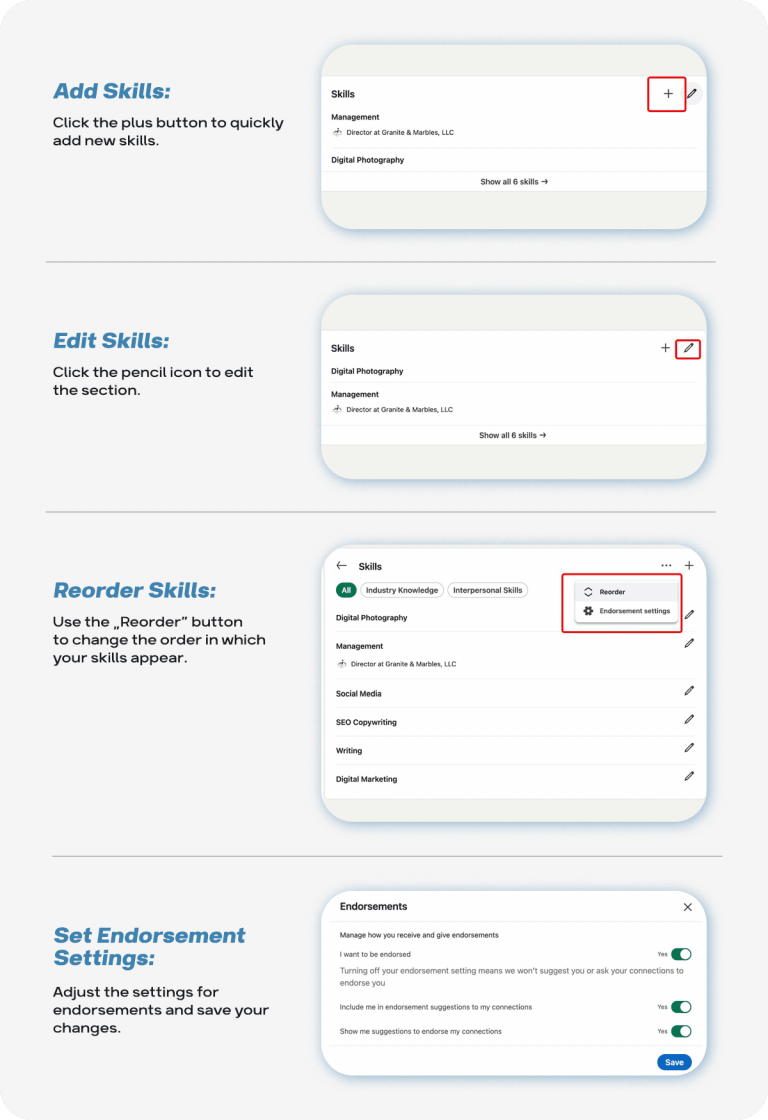 LinkedIn Skills: Top Skills to Add to Your Profile [+Examples]