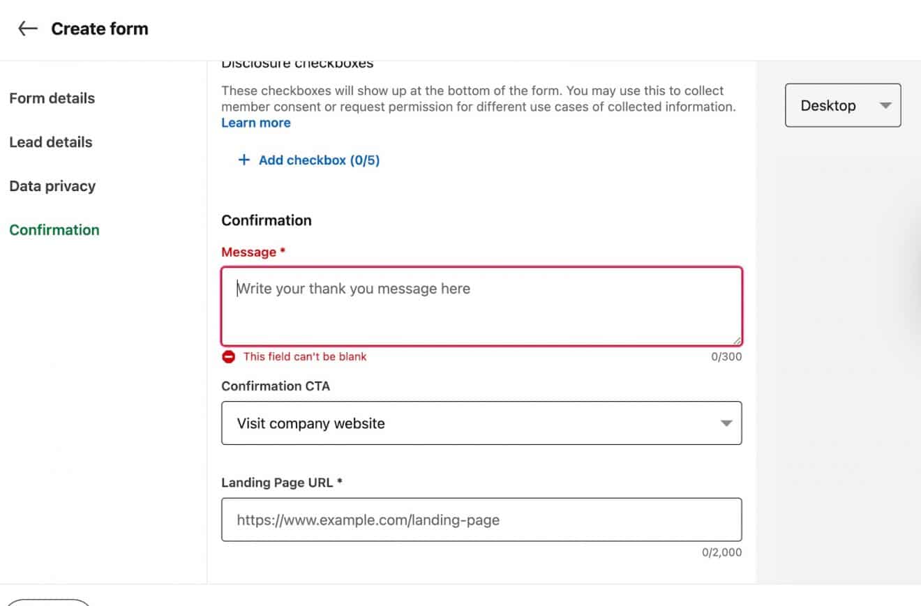 LinkedIn Lead Gen Forms: Best Practices and Examples