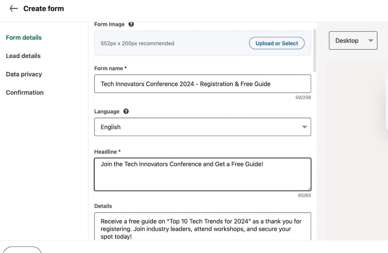 LinkedIn Lead Gen Forms: Best Practices and Examples