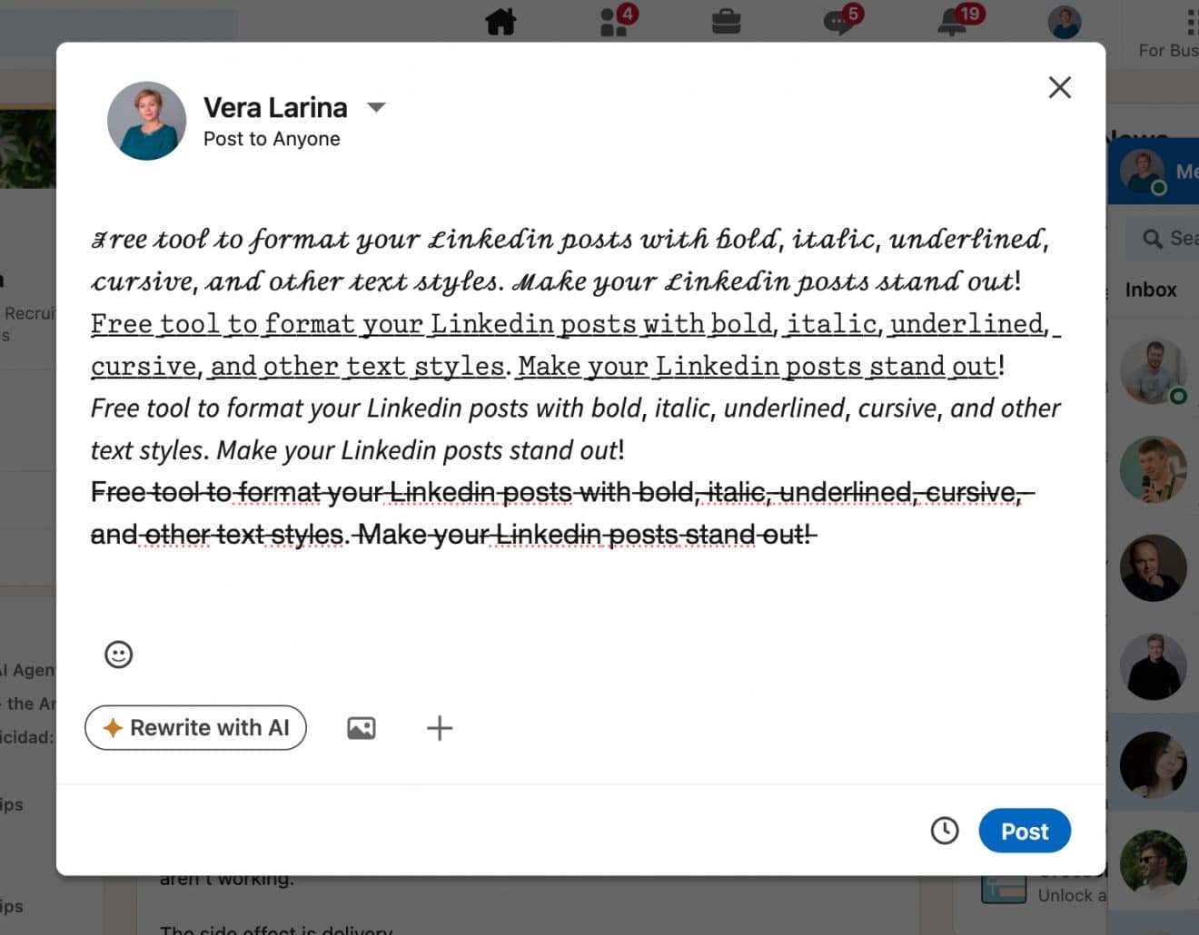 The ONLY Guide to LinkedIn Post Formatting | LH2