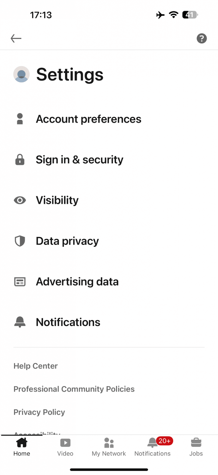 LinkedIn Dark Mode. How to Enable It | LH2