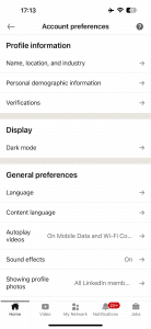 LinkedIn Dark Mode. How to Enable It | LH2