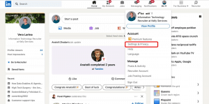 LinkedIn Dark Mode. How to Enable It | LH2