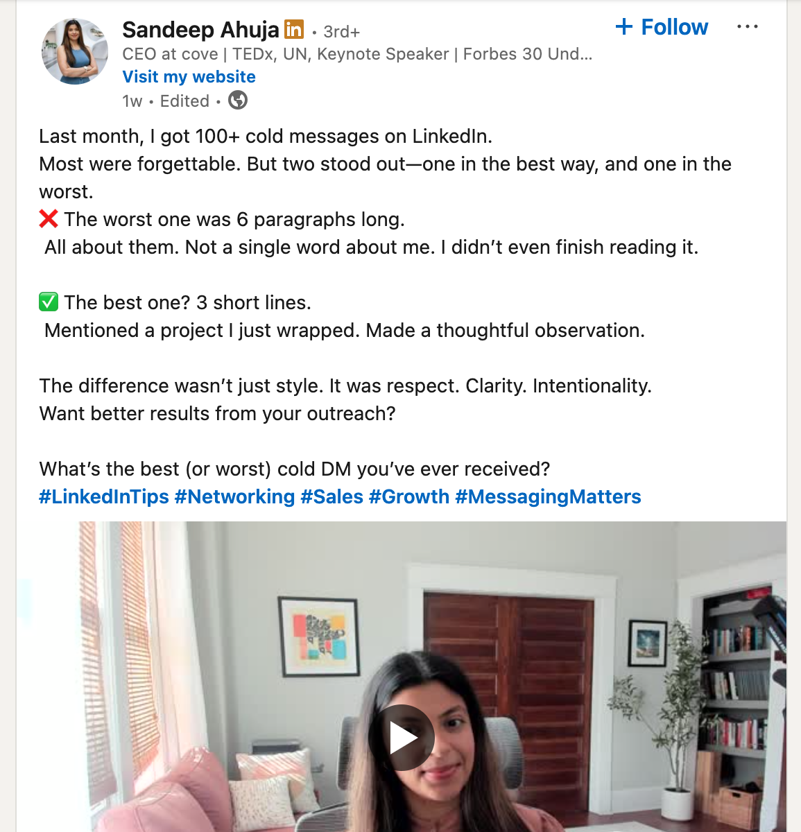 LinkedIn Cold Messages in 2025: Stay Visible, Avoid Spam, and Win ...
