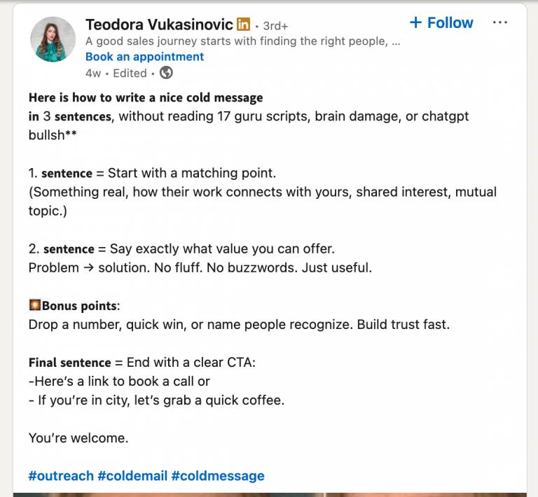 LinkedIn Cold Messages in 2025: Stay Visible, Avoid Spam, and Win ...